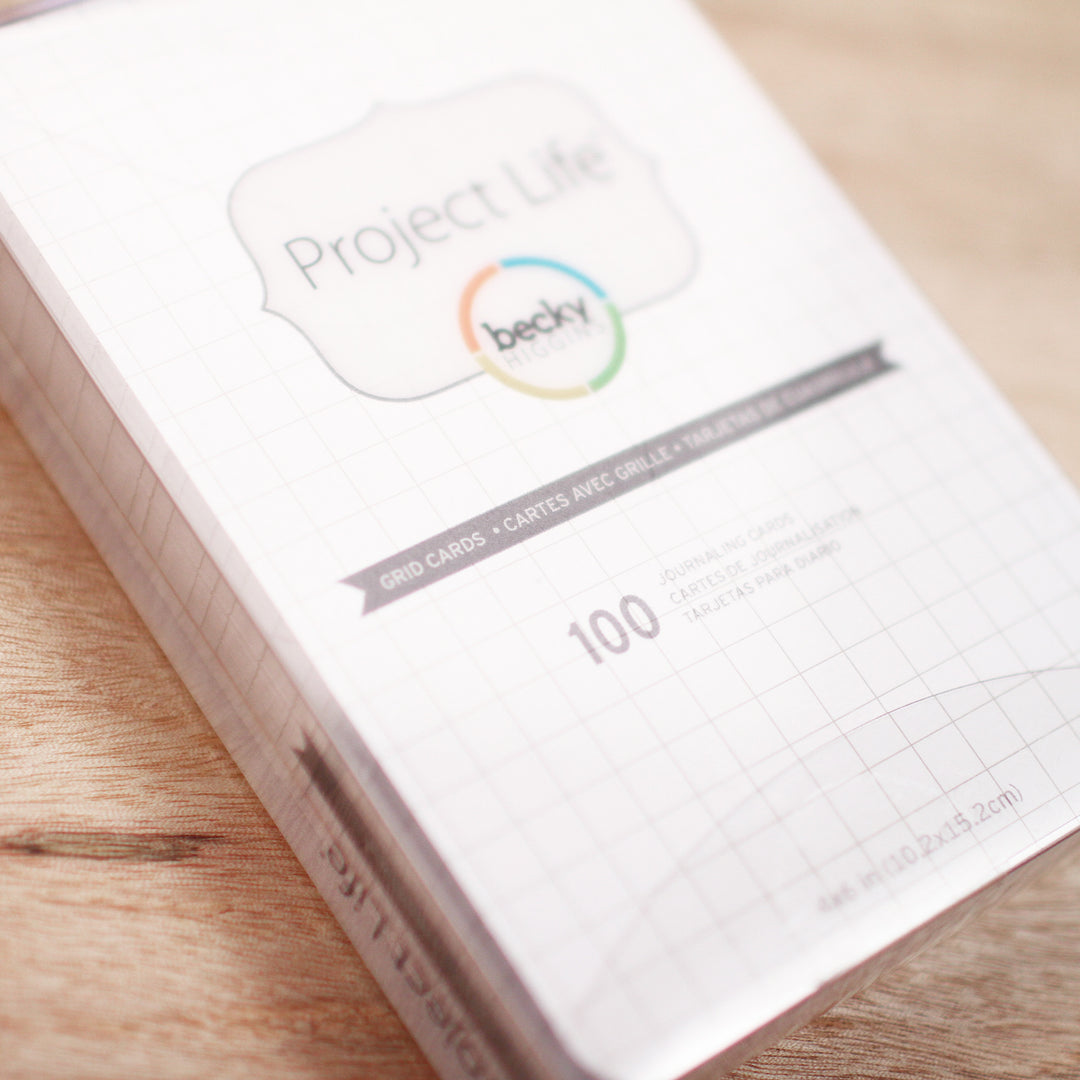 4x6 Grid Cards - Scrapbooking Cards - Project Life – Becky Higgins