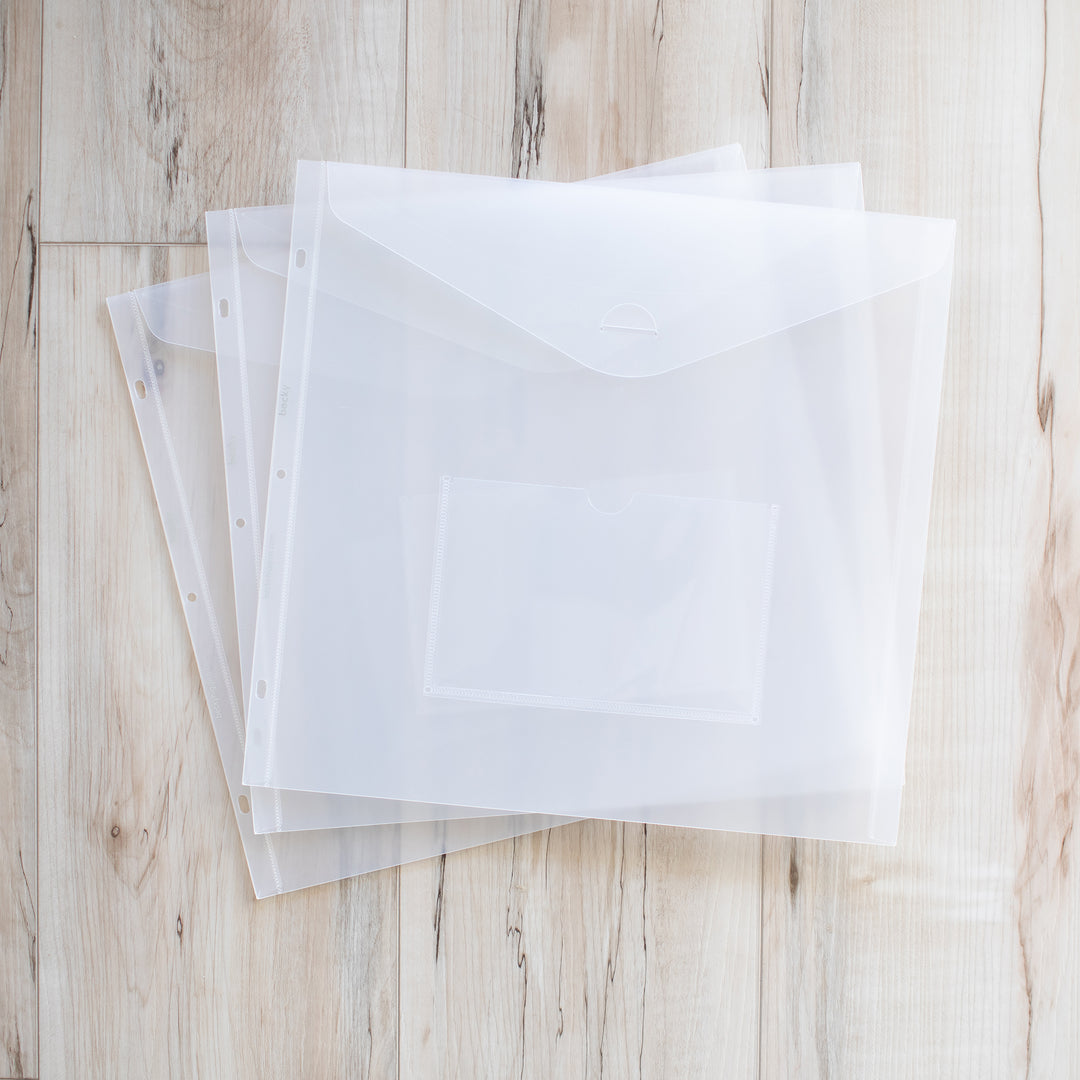 12x12 Envelope Pages - Scrapbooking Supplies - Project Life – Becky Higgins