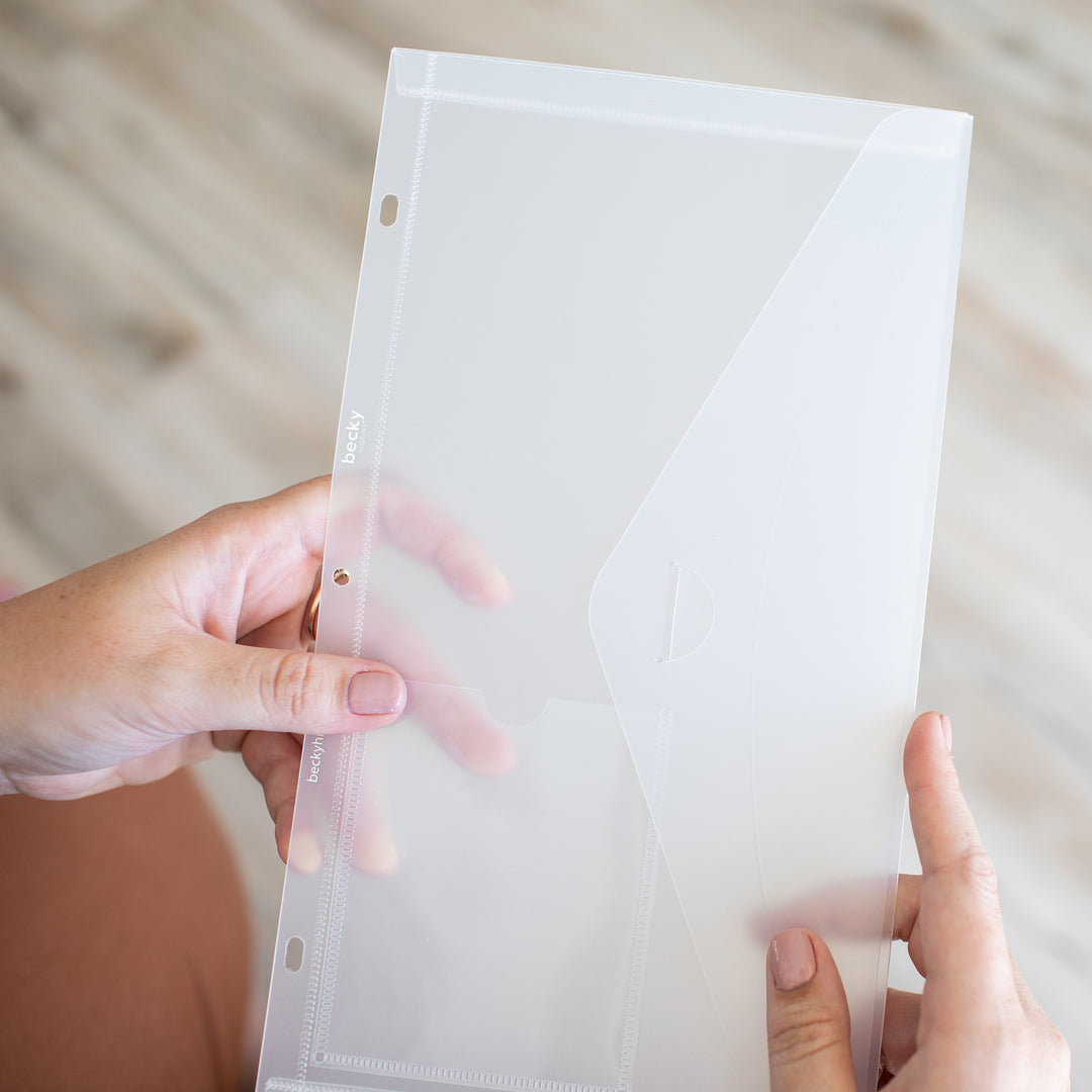 6x12 Envelope Pages - Scrapbook Supplies - Project Life – Becky Higgins