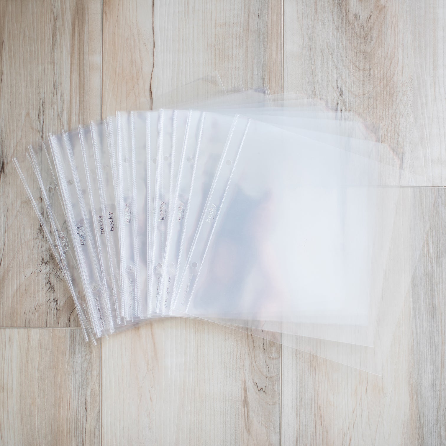 Big Pack 8x8 Page Protectors – Becky Higgins