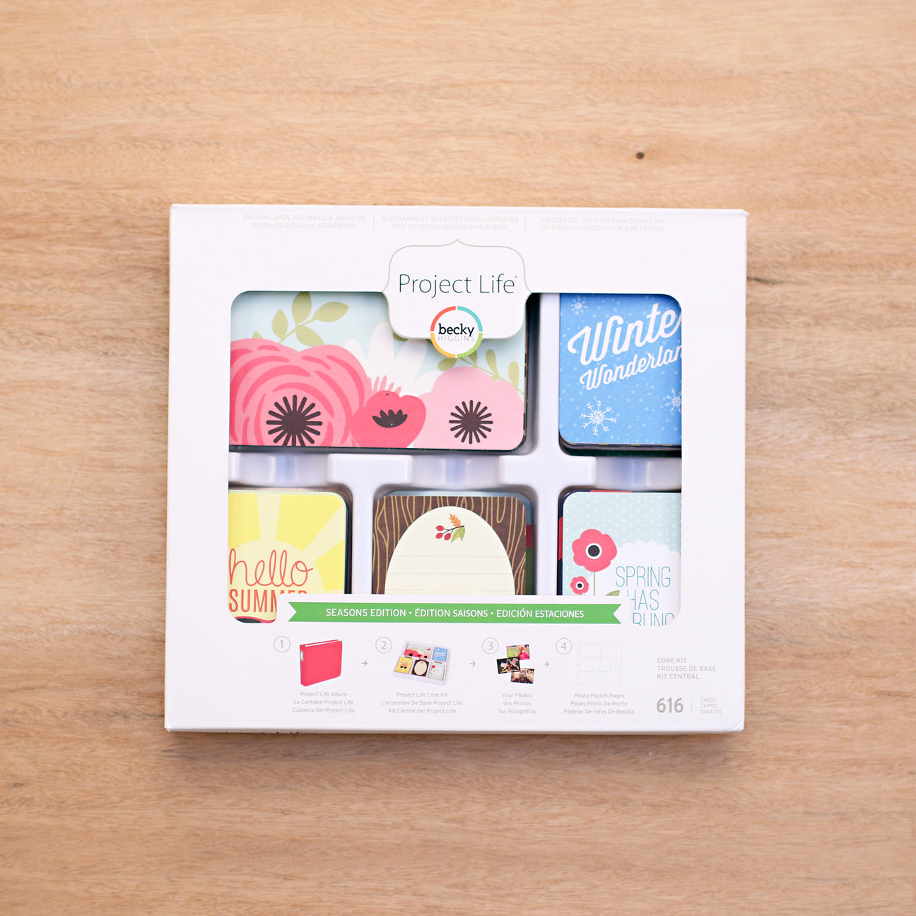 Seasons Core Kit - Project Life Scrapbooking Card Kit – Becky Higgins