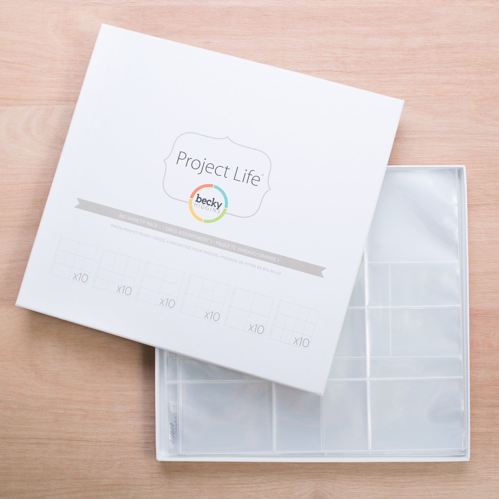 Photo Pocket Pages - Big Variety Pack 1 Pocket Scrapbooking – Becky Higgins